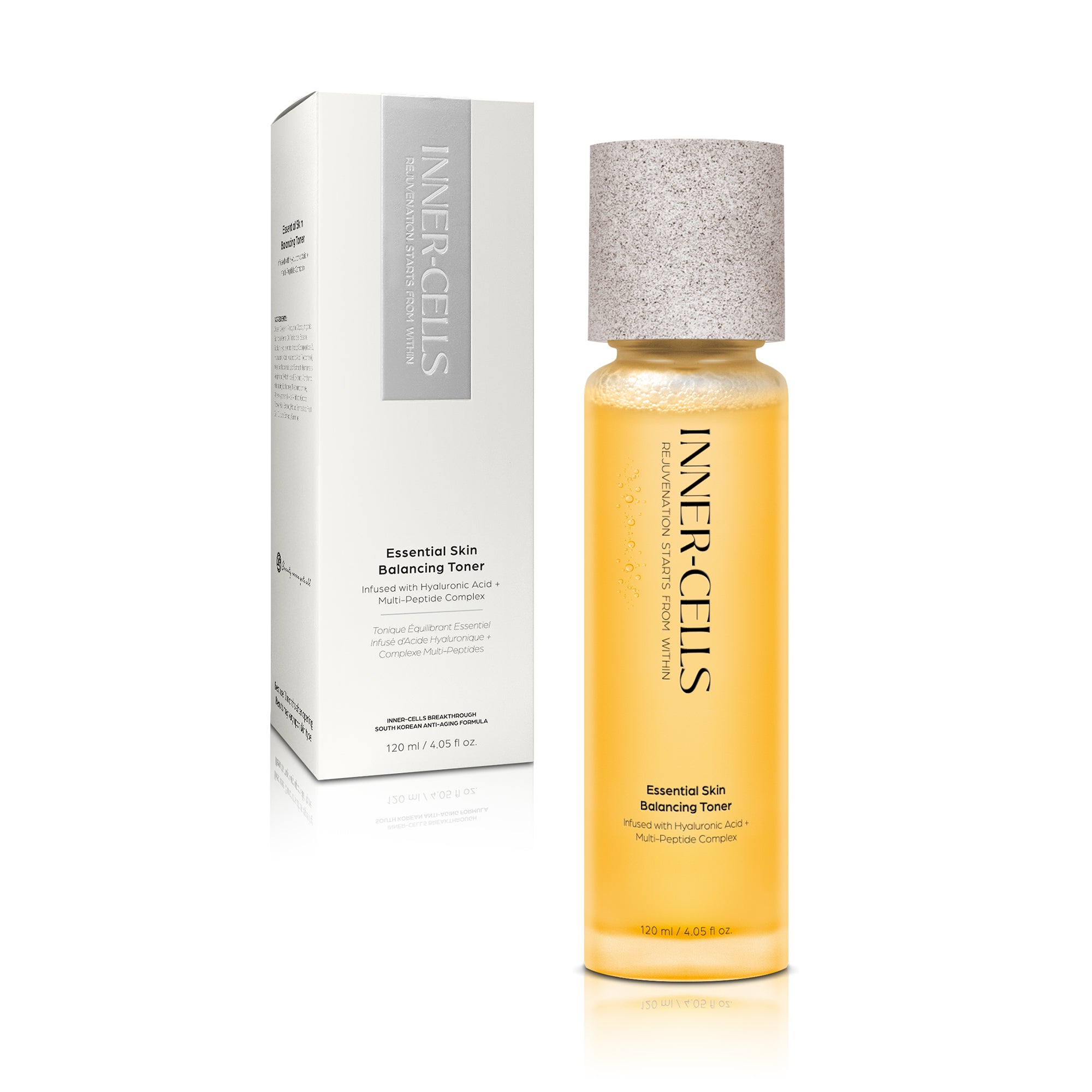 Essential Skin Balancing Toner Infused with Hyaluronic Acid + Multi-Pe ...